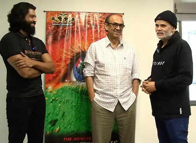 Producer D Suresh Babu launched the film teaser of 'Bharateeyans ...