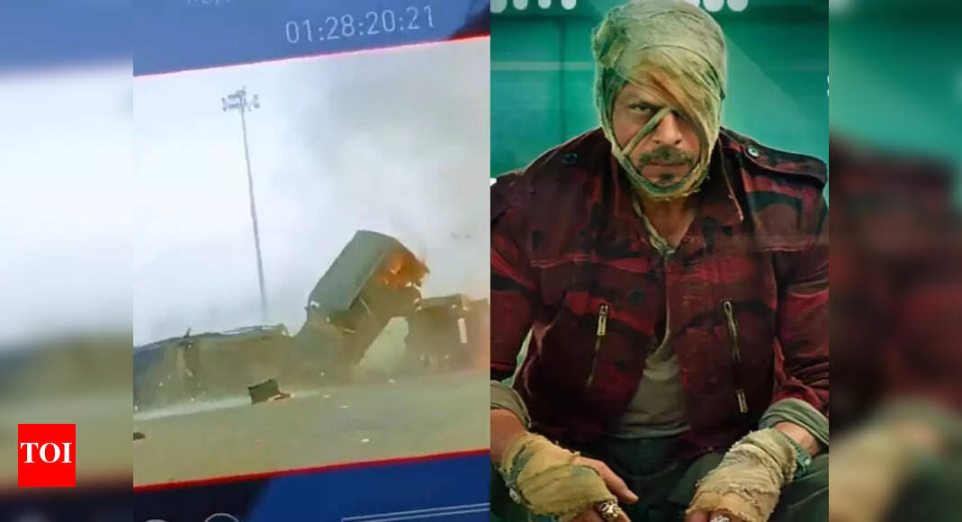 An action sequence video gets leaked from the sets of Shah Rukh Khan's 'Jawan' | Tamil Movie ...