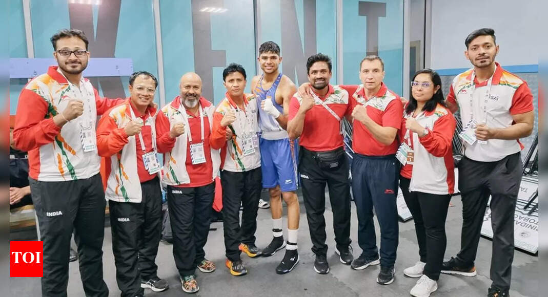 Akash and Nishant advance to pre-quarters of World Boxing Championships ...
