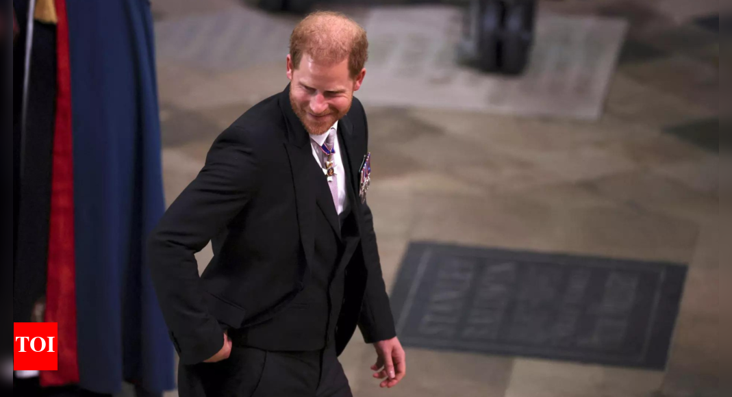Prince Harry takes a seat at King Charles' coronation, but no balcony ...