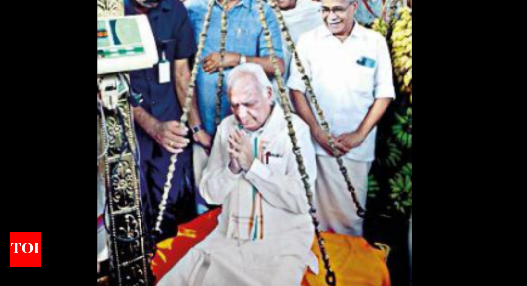 Thulabharam: Guv Offers ‘thulabharam’ At Guruvayur Temple | Kochi News ...