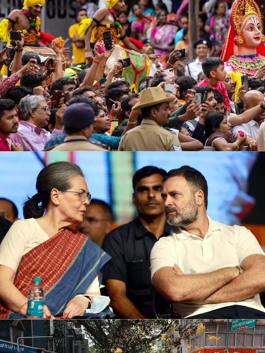 Karnataka elections: Parties go all out in last leg of campaigning ...