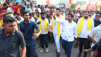 Nara Lokesh promises protection for Christian properties if TDP comes to power in Andhra Pradesh ...