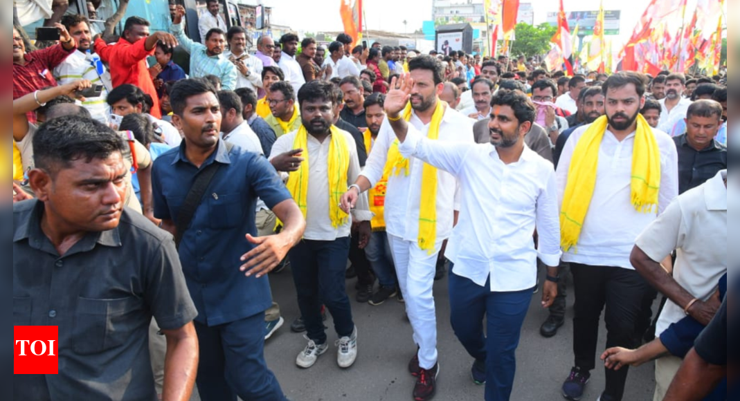 Nara Lokesh promises protection for Christian properties if TDP comes to power in Andhra Pradesh ...