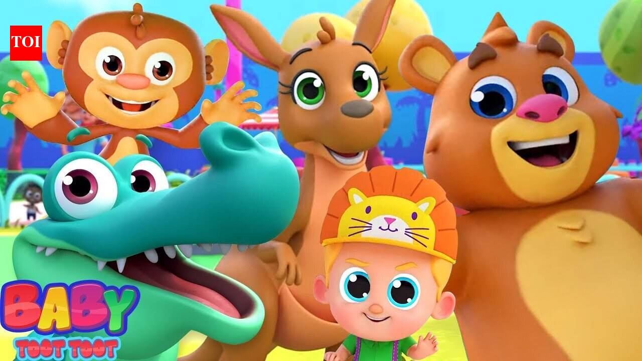 Nursery Rhymes in English: Children Video Song in English 'Zoo - Jungle'