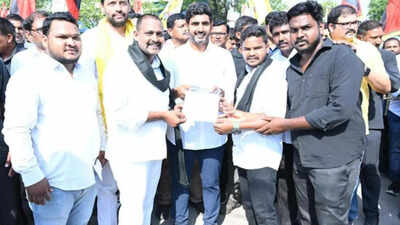 We will set up high court bench in Kurnool: Nara Lokesh | Amaravati News - Times of India