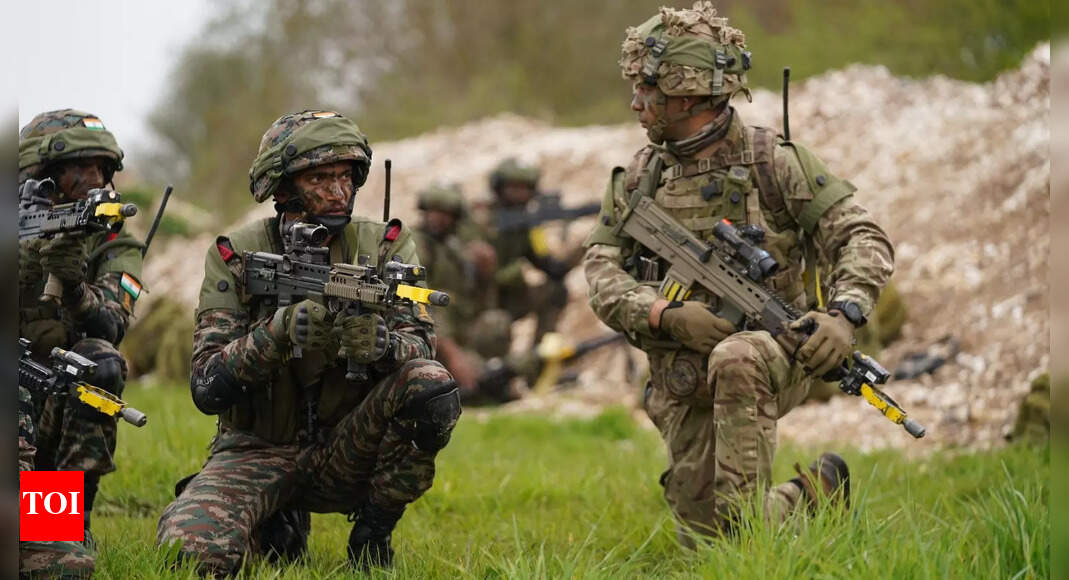 India, UK joint military exercise 'Ajeya Warrior' under way | India ...