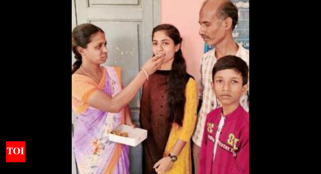 Tamil Nadu daily wager’s daughter scores 600/600 in Class 12 board ...