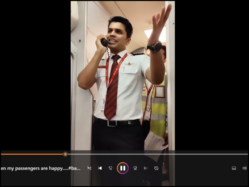 Pilot Funny Viral Video: SpiceJet pilot's funny poetic welcome speech ...