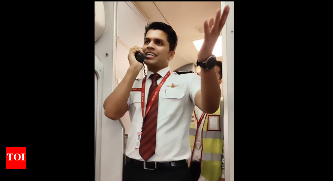 Pilot Funny Viral Video: SpiceJet pilot's funny poetic welcome speech ...