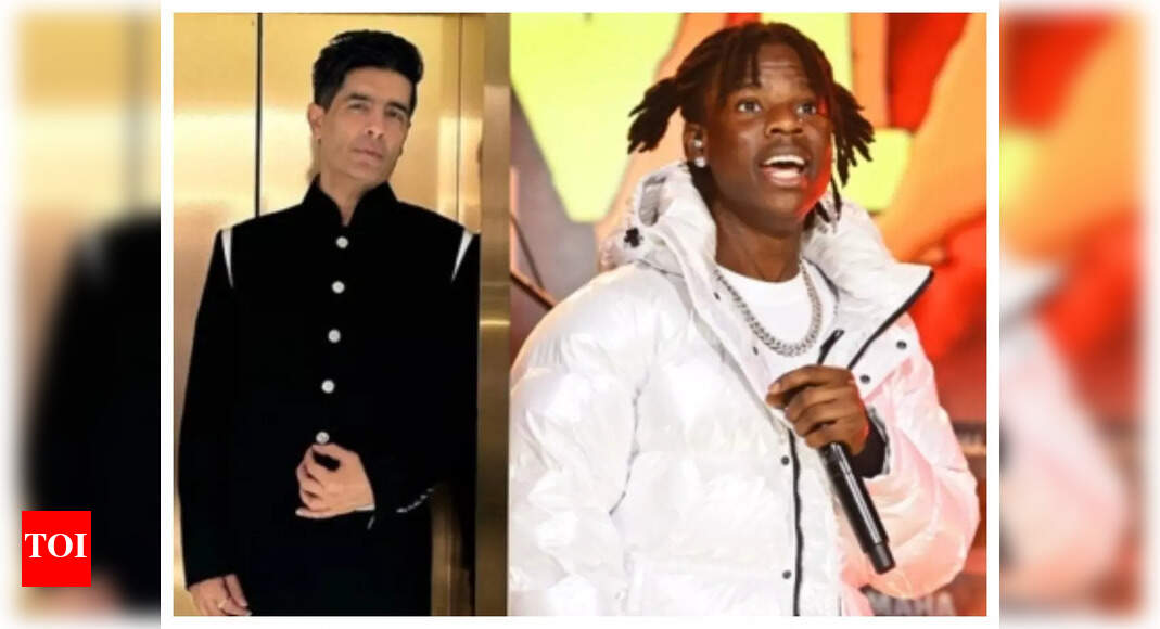 Manish Malhotra to design 'Calm Down' hitmaker Rema's India performance ...