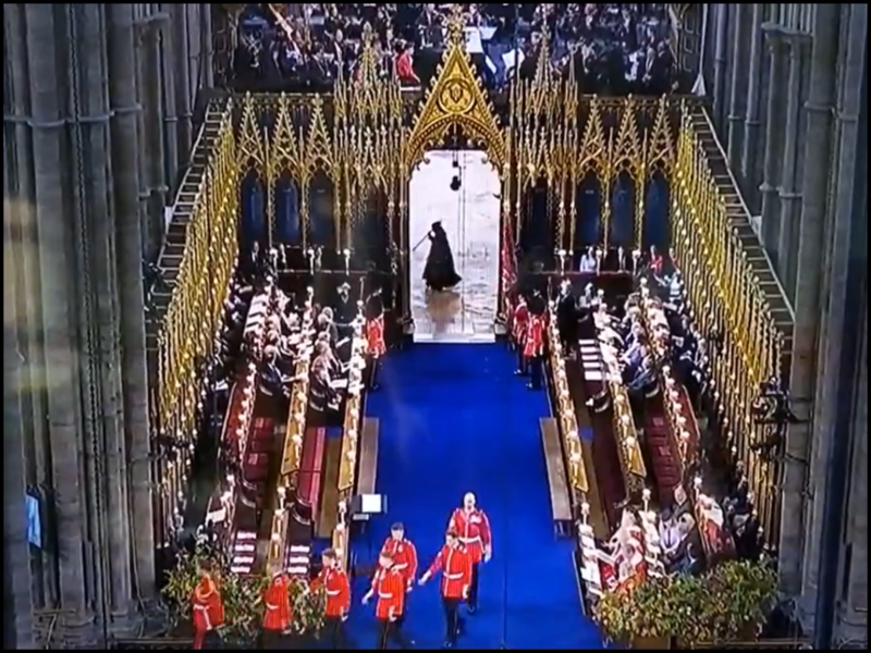 Grim Reaper' spotted at King Charles' coronation - Times of India