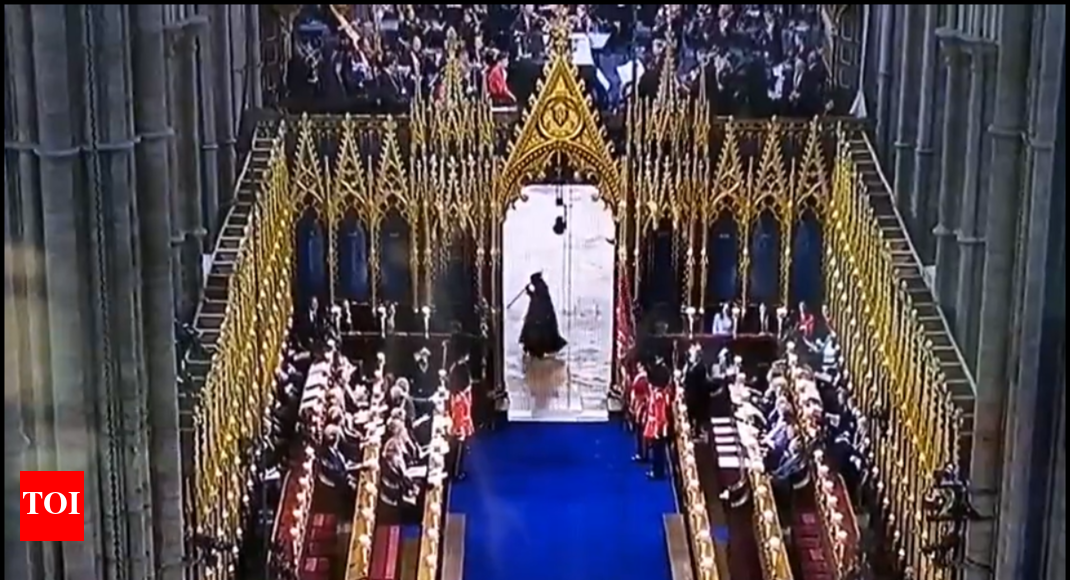 Grim Reaper' spotted at King Charles' coronation - Times of India
