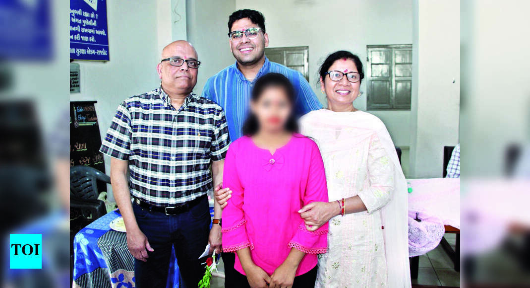 Rajkot Orphan Girl Gets A Whole New Family In Us | Rajkot News - Times ...