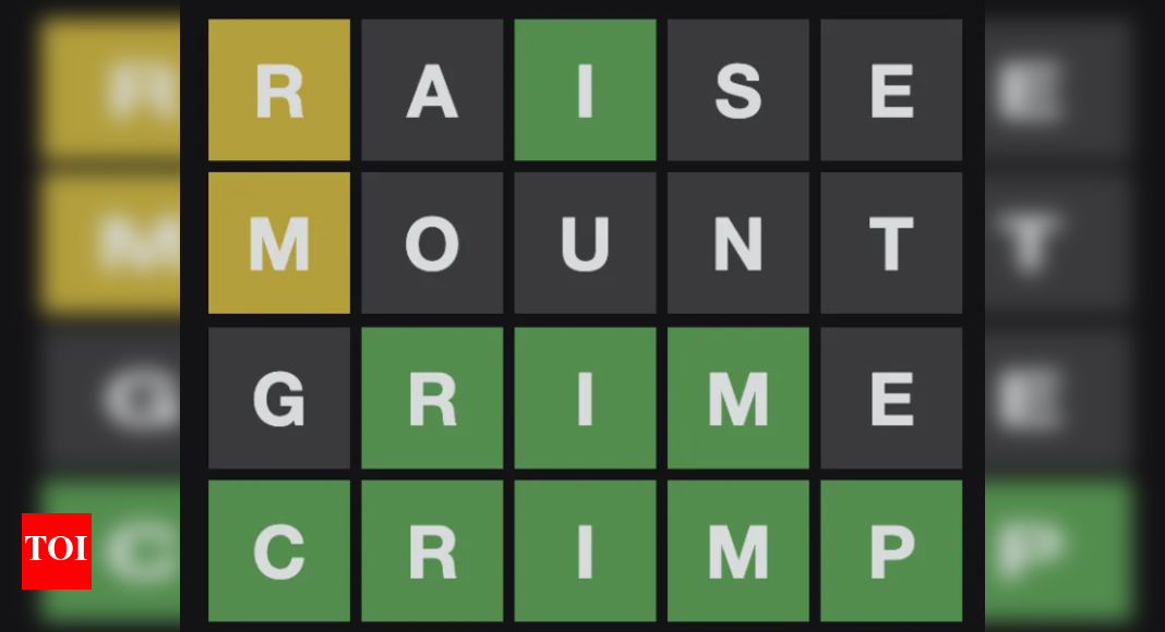 Wordle 690: Check hints, clues and solution for May 10 puzzle - Times ...