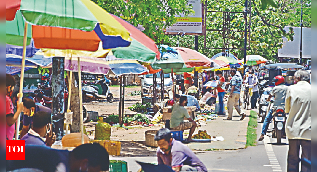 Bmc: Relief From Heat: Temporary Sheds For Street Vendors | Bhubaneswar ...