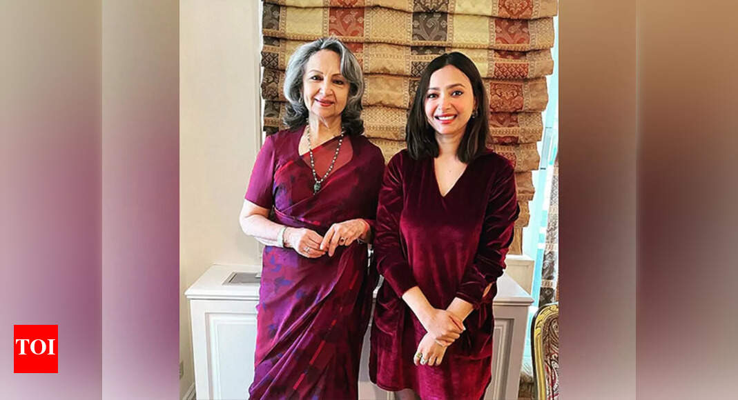 "Tagore, Ray, winged eyeliner..." Shweta Basu Prasad meets Sharmila ...