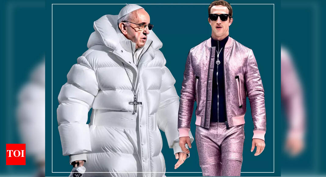 Hi-tech fashion: AI creates models, designs, shows - Times of India