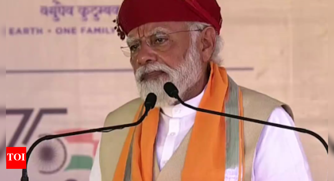 PM Modi in Rajasthan: PM launches slew of projects in Nathdwara | India ...