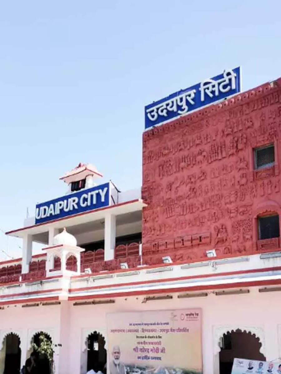 Udaipur railway station redevelopment pics will blow you away | Times ...