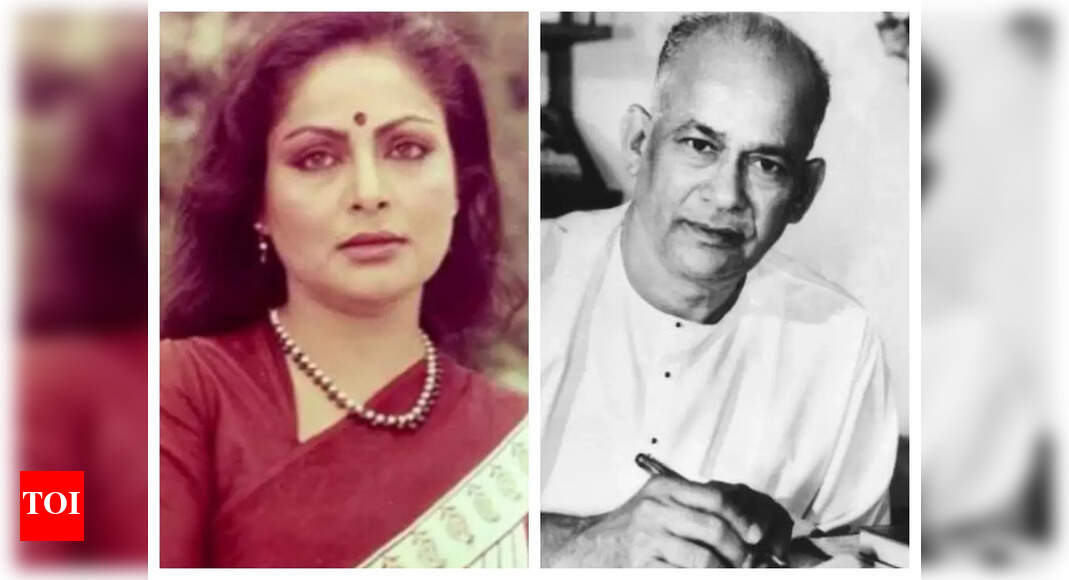 Raakhee Gulzar remembers Tarachand Barjatya the pioneer of Hindi cinema ...