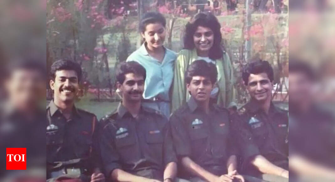 Throwback: This photo of Shah Rukh Khan from TV show Fauji will take you on a nostalgic trip ...