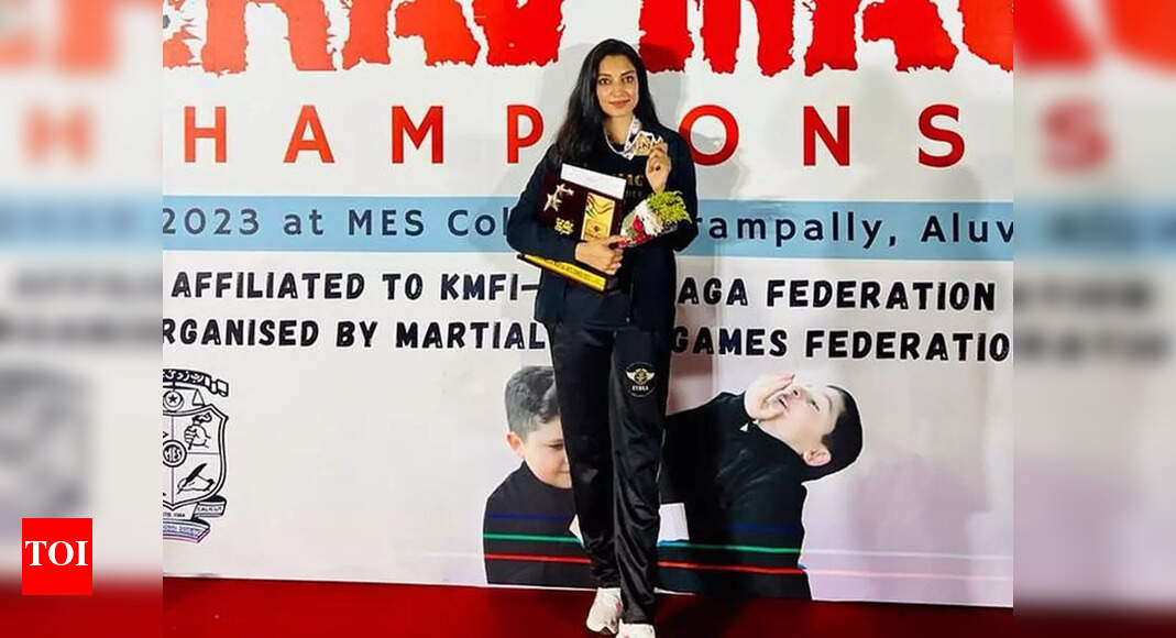 Did you know Rithu Manthra is a Krav Maga champion? - Times of India