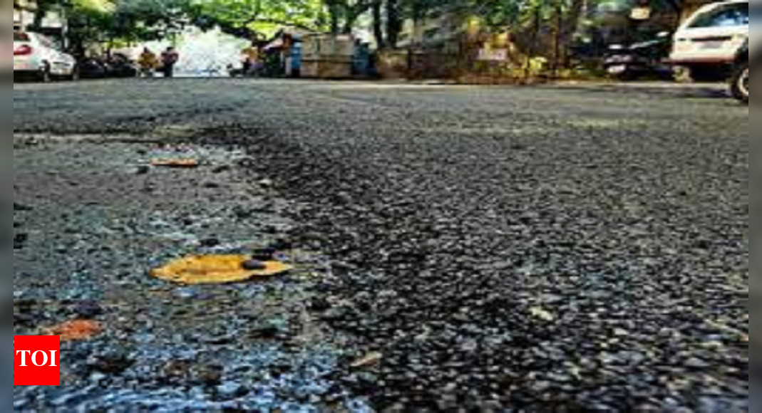Residents Relay Road In Manapakkam | Chennai News - Times of India