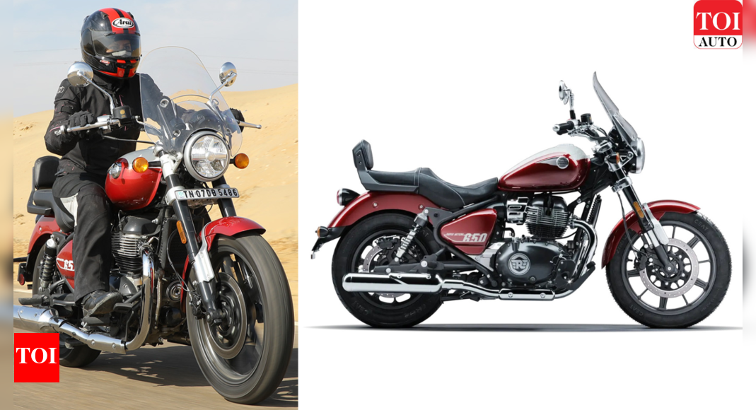 Royal Enfield Super Meteor 650 prices hiked: Details - The Times of India