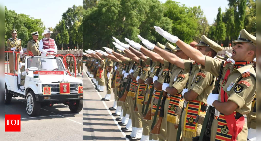 139 sub-inspectors from 15 states join BSF after training | Ranchi News ...