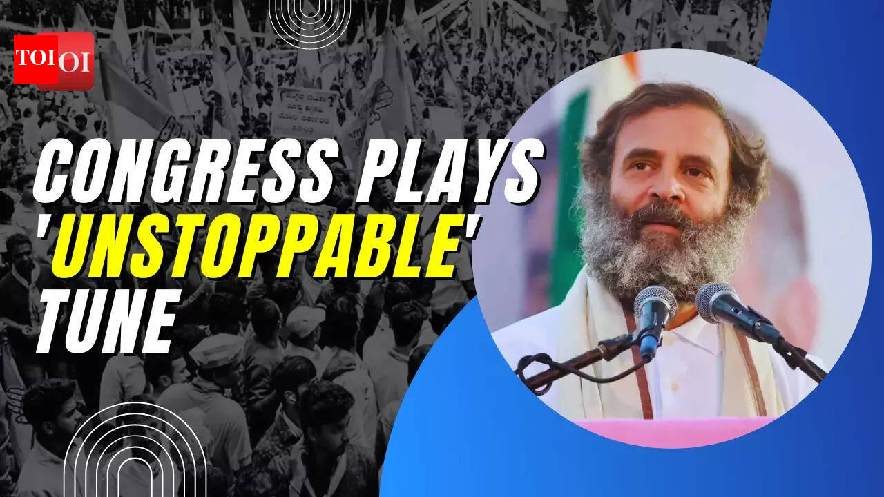 Congress shares 'I'm Unstoppable' Rahul Gandhi post as Karnataka ...