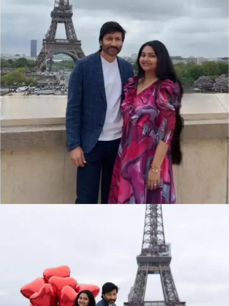 Gopichand and Reshma's 10th wedding anniversary | Times of India