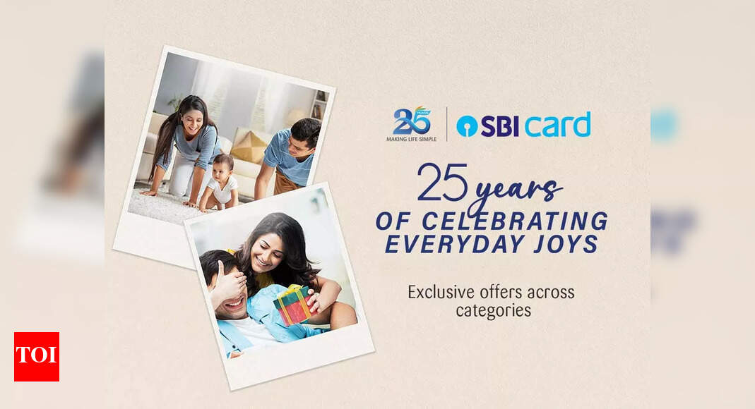 SBI Card completes 25 years; the brand rolls out exciting offers for ...