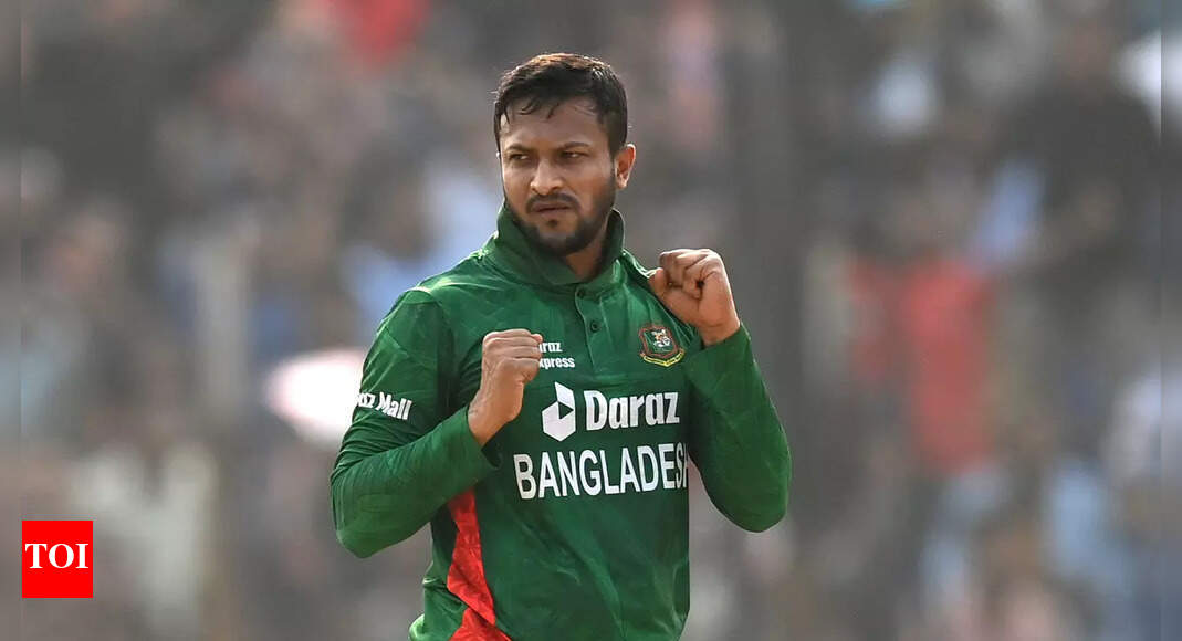 Bangladesh's Shakib Al Hasan ruled out for six weeks after a finger ...