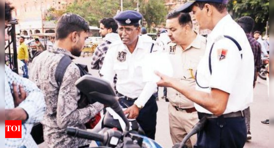 In ‘deadliest Month Of May Cops Issue Over 52k Challans For Helmet