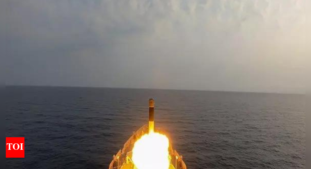 Navy: Indian Navy's newest guided missile destroyer INS Mormugao hits ...