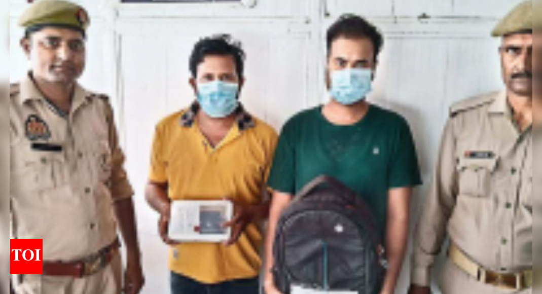 2 Held For Making Fake Aadhaar Cards Noida News Times Of India