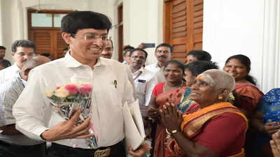J Radhakrishnan assumes office as Chennai Corporation commissioner ...