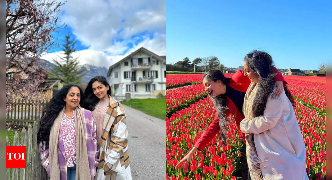 Ahaana Krishna takes her mom to Switzerland and Holland; the actress ...