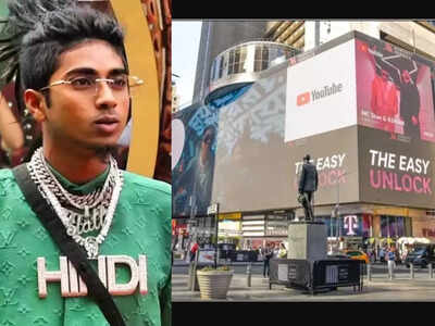 Rapper MC Stan featured on Times Square, says it's like a dream coming ...