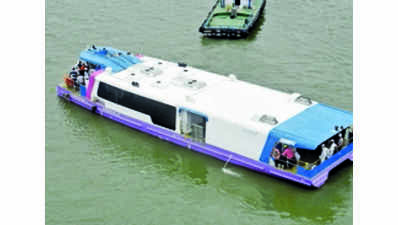 Snag In Hybrid Tech Hits Water Metro Boat | Kochi News - Times of India
