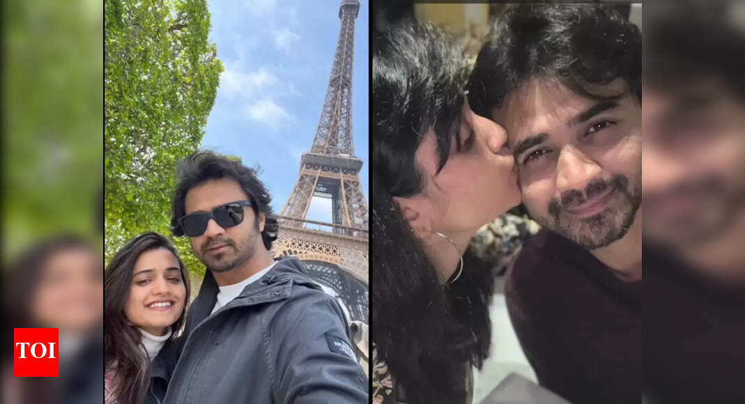 Hruta Durgule and Prateek Shah celebrate their first wedding ...