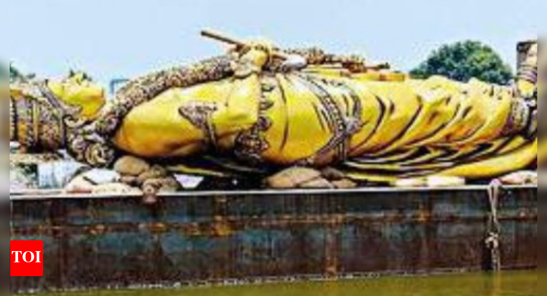 NTR Statue: N T Rama Rao as Lord Krishna: Statue hits Telangana high court bump | Hyderabad News ...