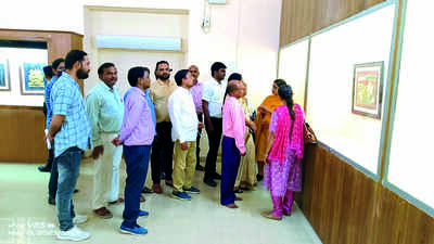 Pics, Paintings Of Hindu Deities On Display At Museum | Lucknow News ...