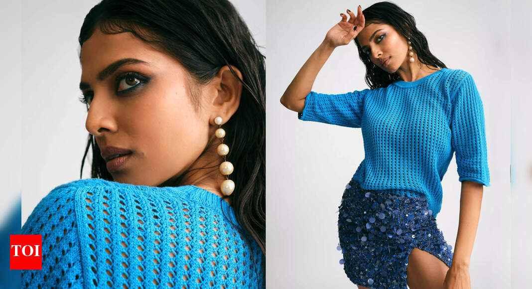 Pics: Malavika Mohanan opts for blue to beat the blues | Malayalam ...