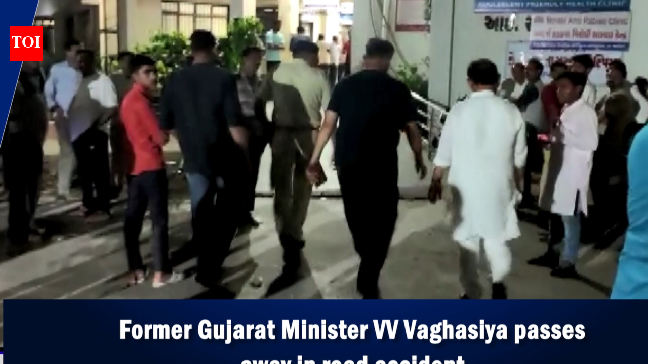 Former Gujarat Minister VV Vaghasiya passes away in road accident