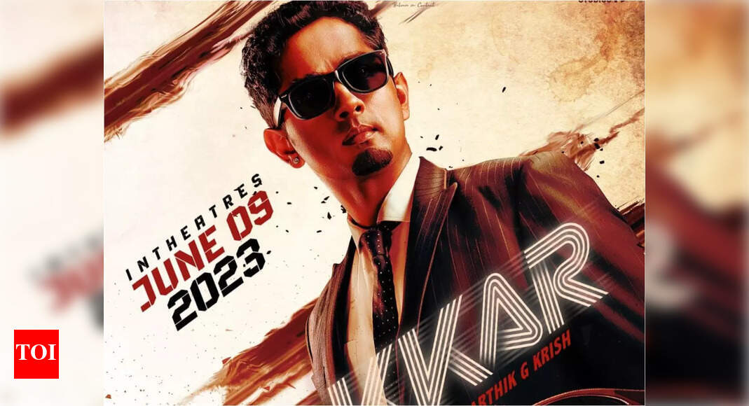Siddarth's 'Takkar' to release on June 9 | Tamil Movie News - Times of ...