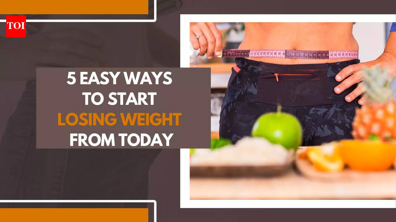 5 easy ways to start losing weight from TODAY
