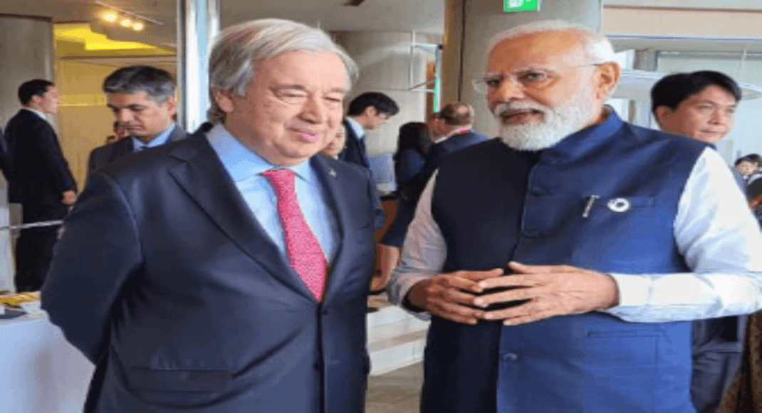 PM Modi meets British PM Rishi Sunak, Indonesian President Widodo & UN ...