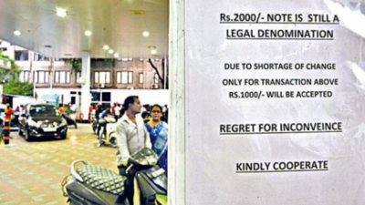 RBI's note withdrawal: All quiet on the business front | Hyderabad News ...